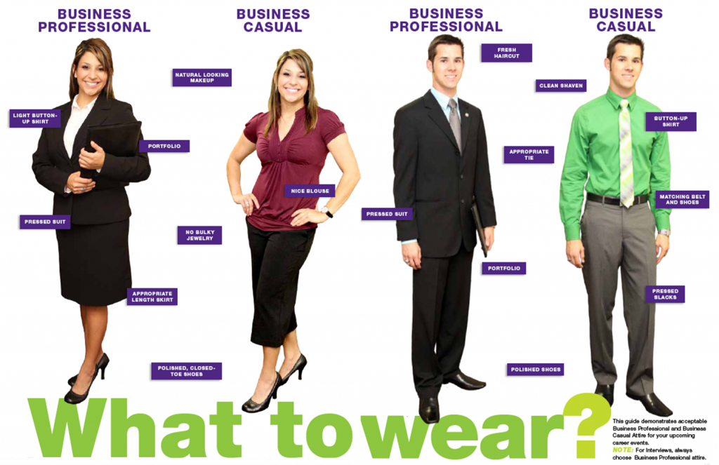 Upcoming How-to Event: Business Attire | Michigan Tech College of ...