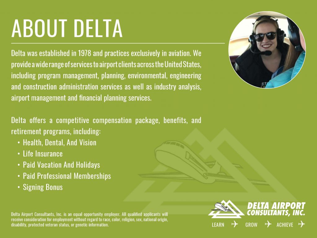 Job Posting: Delta Airport Consultants | CEGE Undergrad Advising