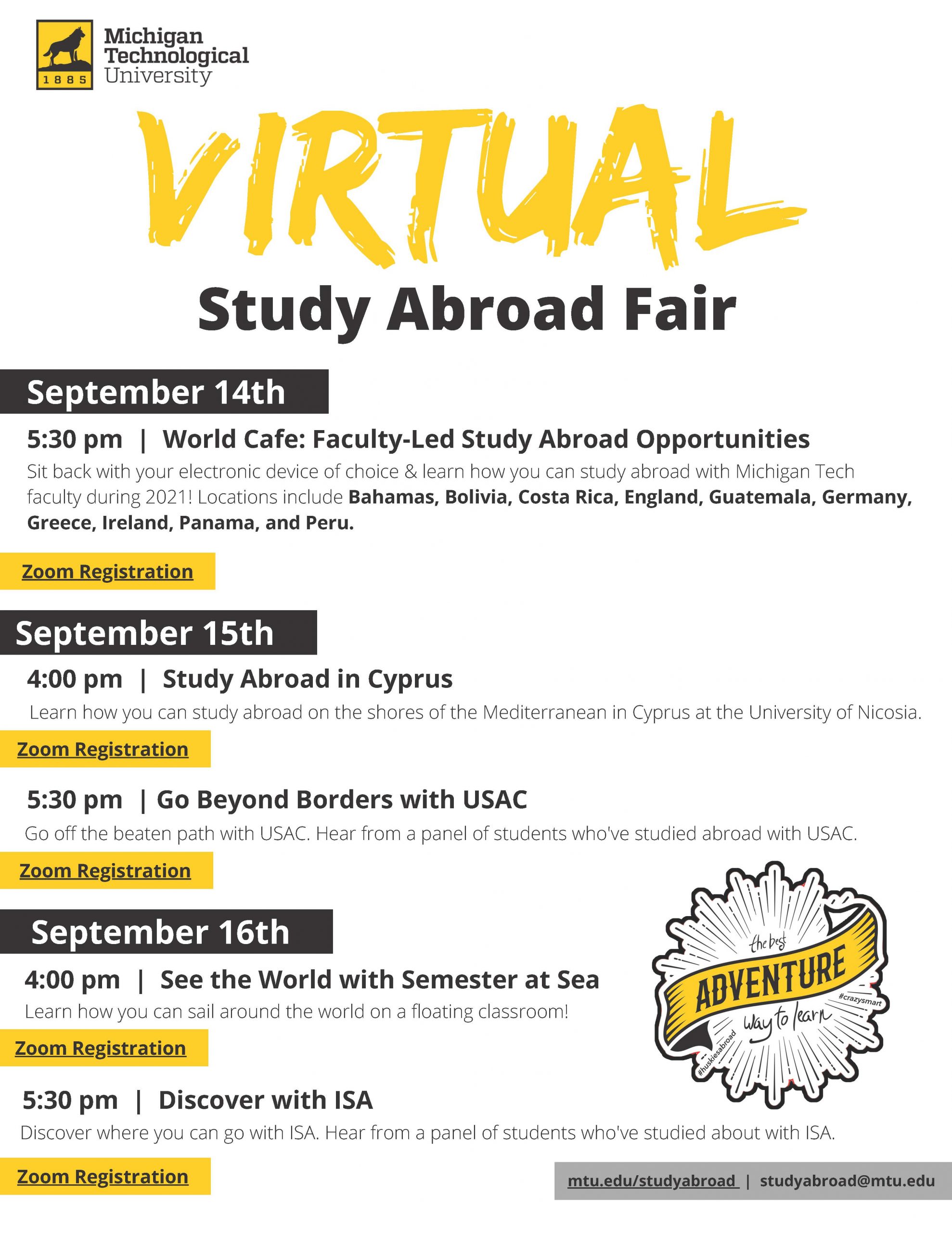 Study Abroad News | CEGE Undergraduate Advising Blog