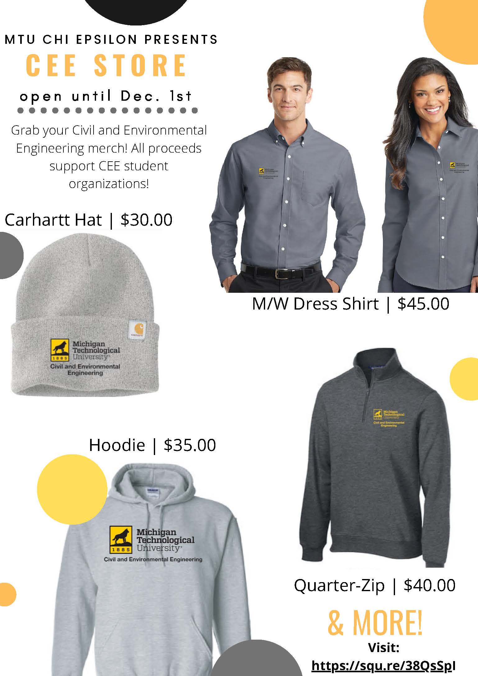 Civil and Environmental Engineering Store - Now Open! | CEGE ...