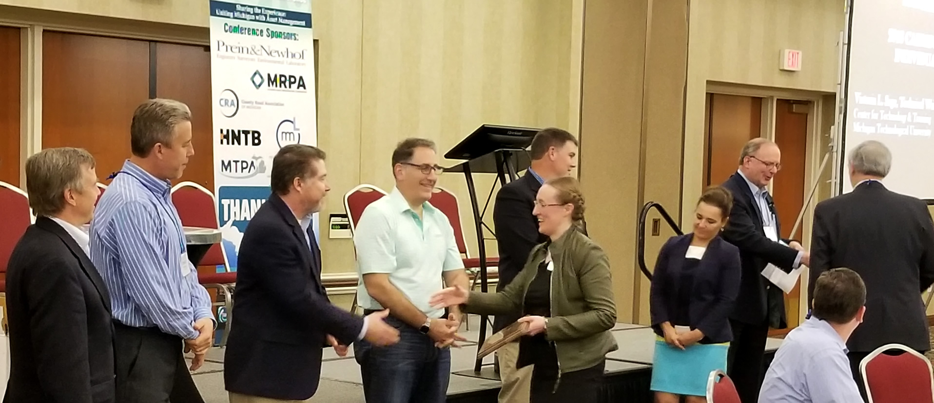 Victoria Sage Receives Award from Michigan Transportation Asset ...
