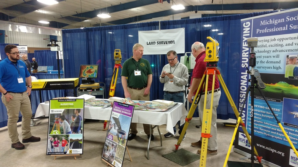 Michigan Tech Surveying Engineering Attends MiCareer Quest | Civil ...