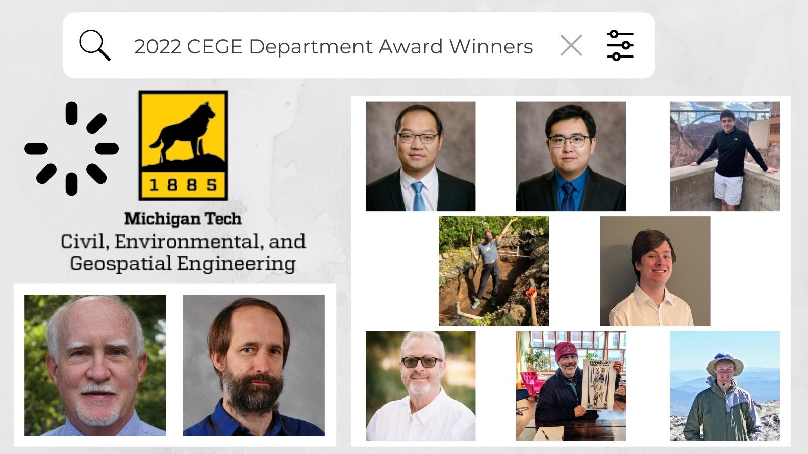 Civil, Environmental, and Geospatial Engineering 2022 Department Awards ...