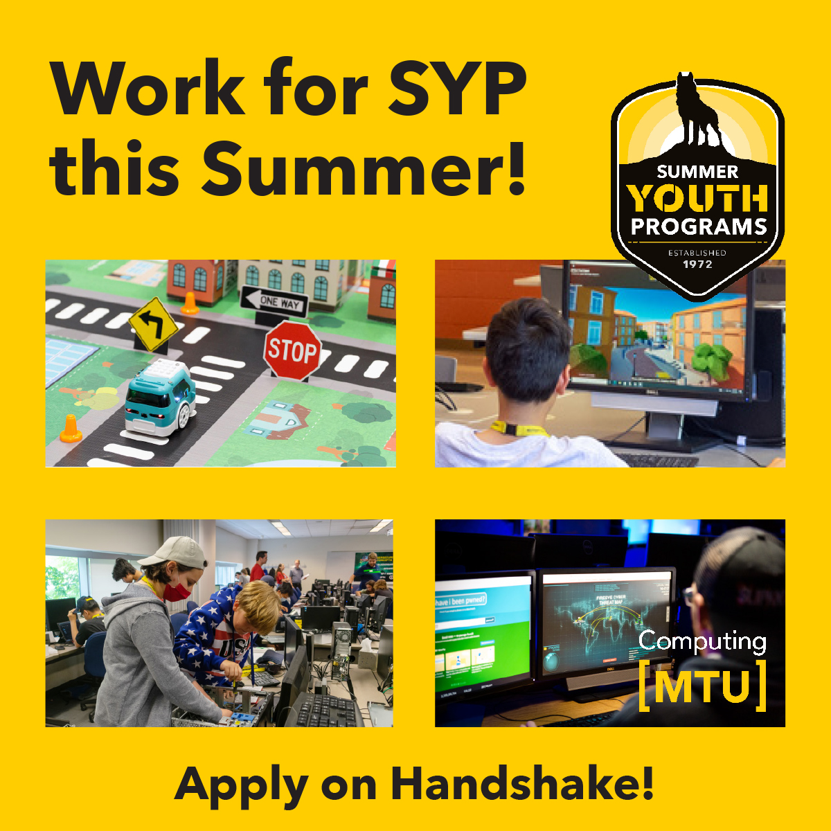 Work for SYP this Summer! | Computing News Blog