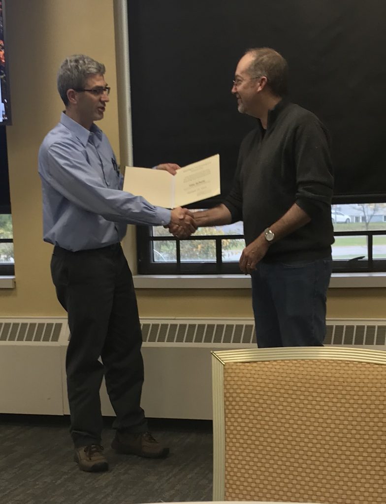 Tim Schulz Receives a 2019 CTL Instructional Award | ECE Newsblog