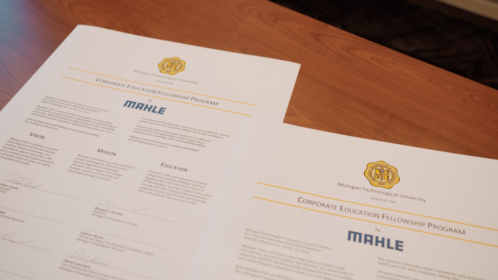 MAHLE and MTU: Moving Forward Together | Global Campus News