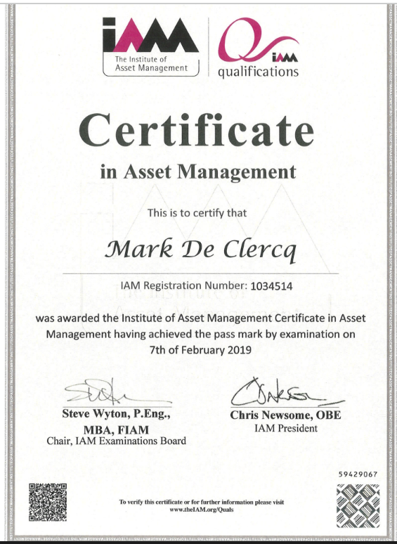 Asset Management Certification Comes to MTU | Michigan Tech Global ...