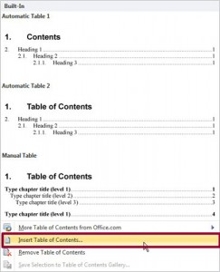 How To Create A Hyperlinked Table Of Contents | Graduate School Newsblog