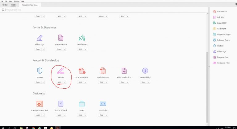 Using the Redaction Tool in Adobe Acrobat Pro | Graduate School Newsblog