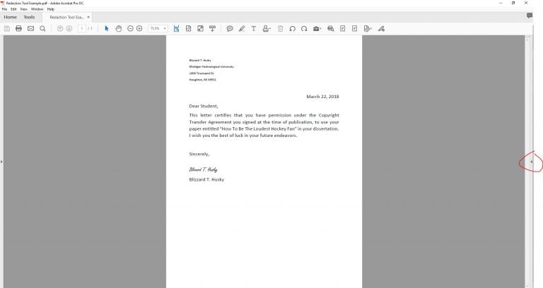 Using the Redaction Tool in Adobe Acrobat Pro | Graduate School Newsblog