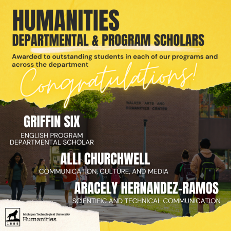 Humanities Names 2024 Departmental and Program Scholars | Humanities ...