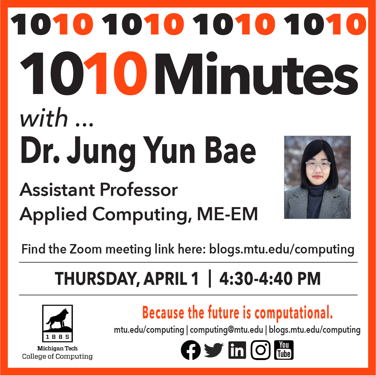 1010 with Jung Bae, Applied Computing, ME-EM | ICC Blog