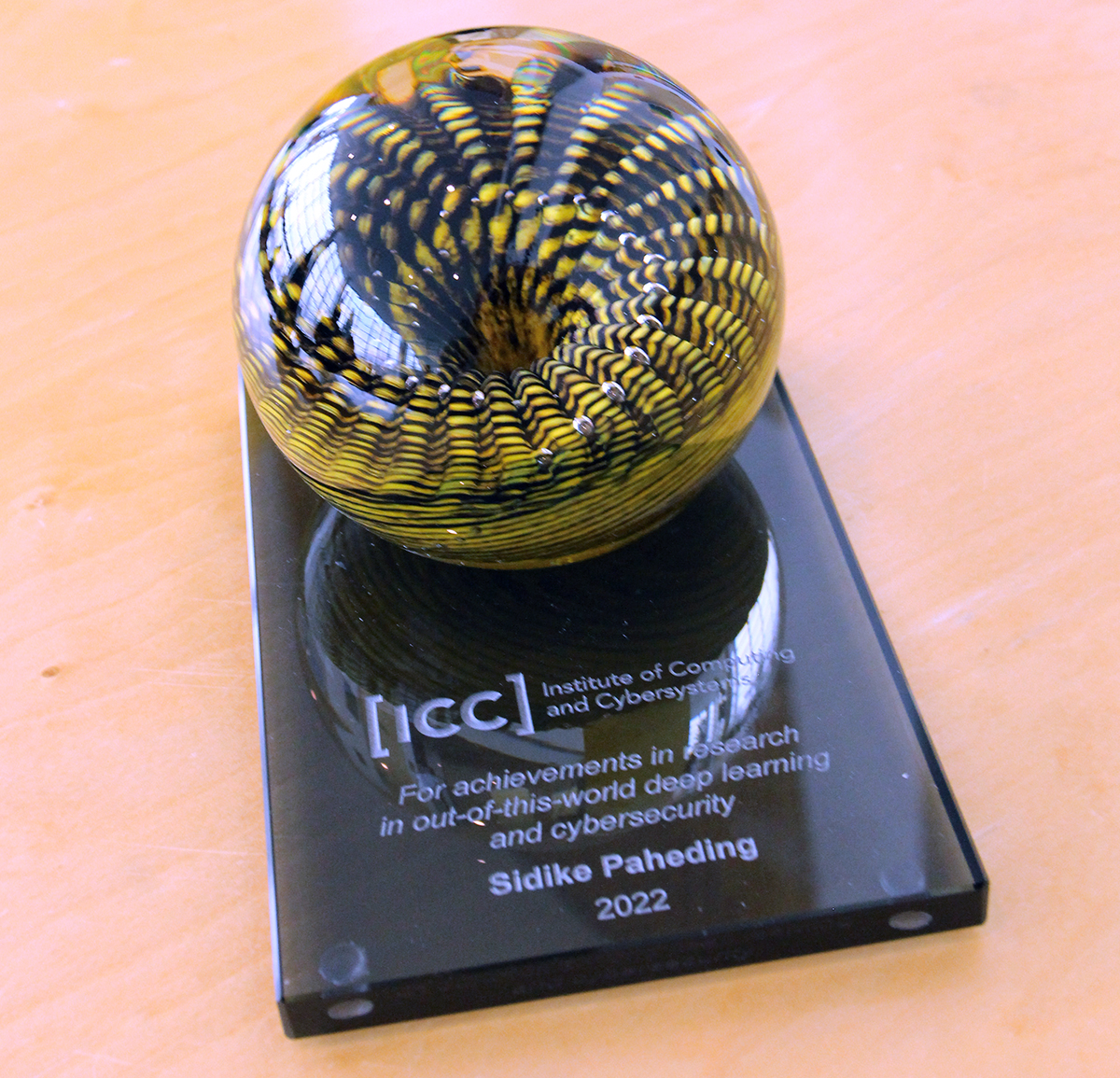 ICC Achievement Awards, April 2022 | Institute of Computing and ...