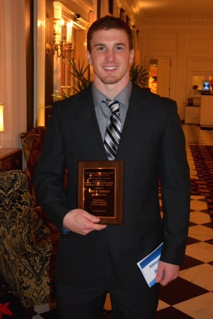 Gervais Receives McFarland Award | KIP Newsblog