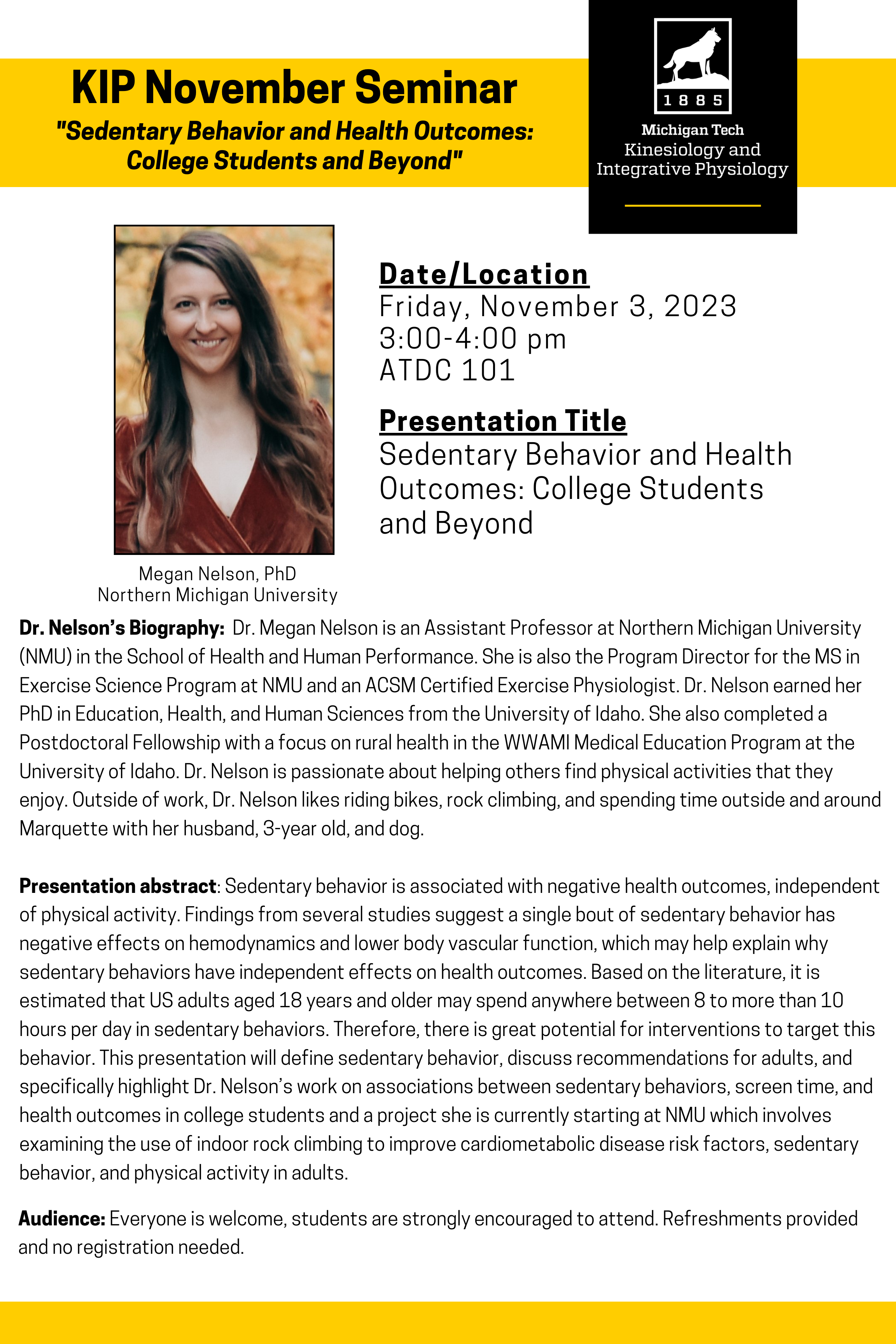 KIP November Seminar | KIP Newsblog