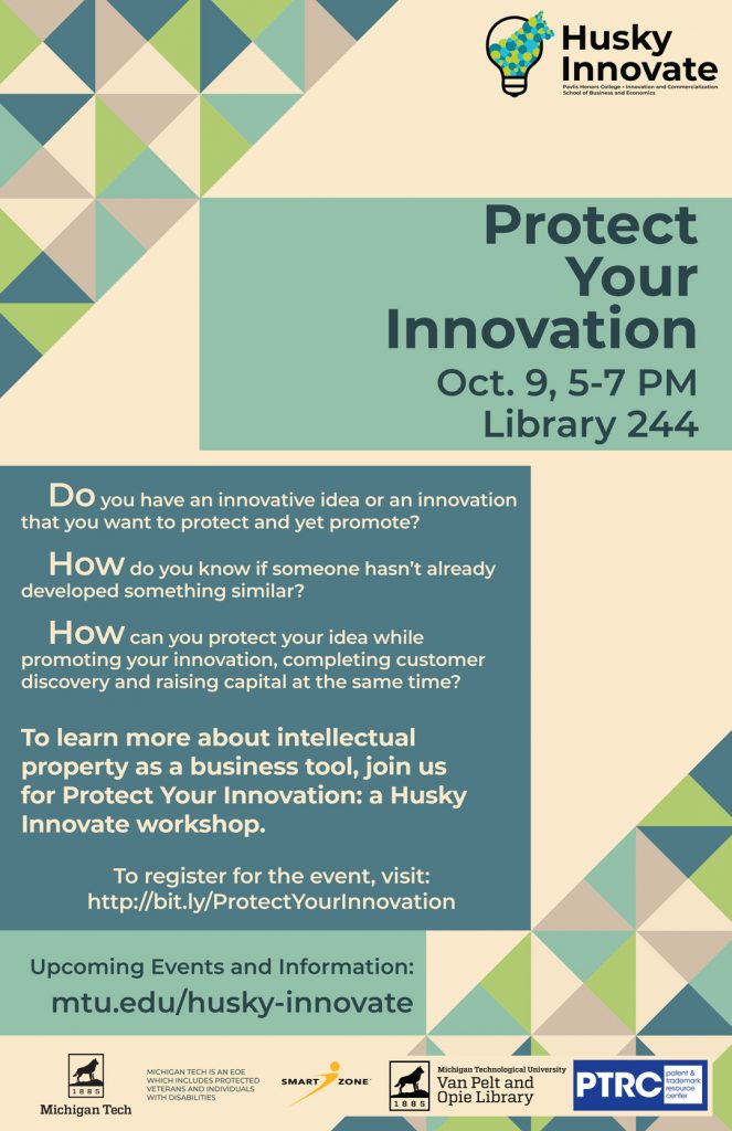 Protect Your Innovation | Van Pelt and Opie Library Blog
