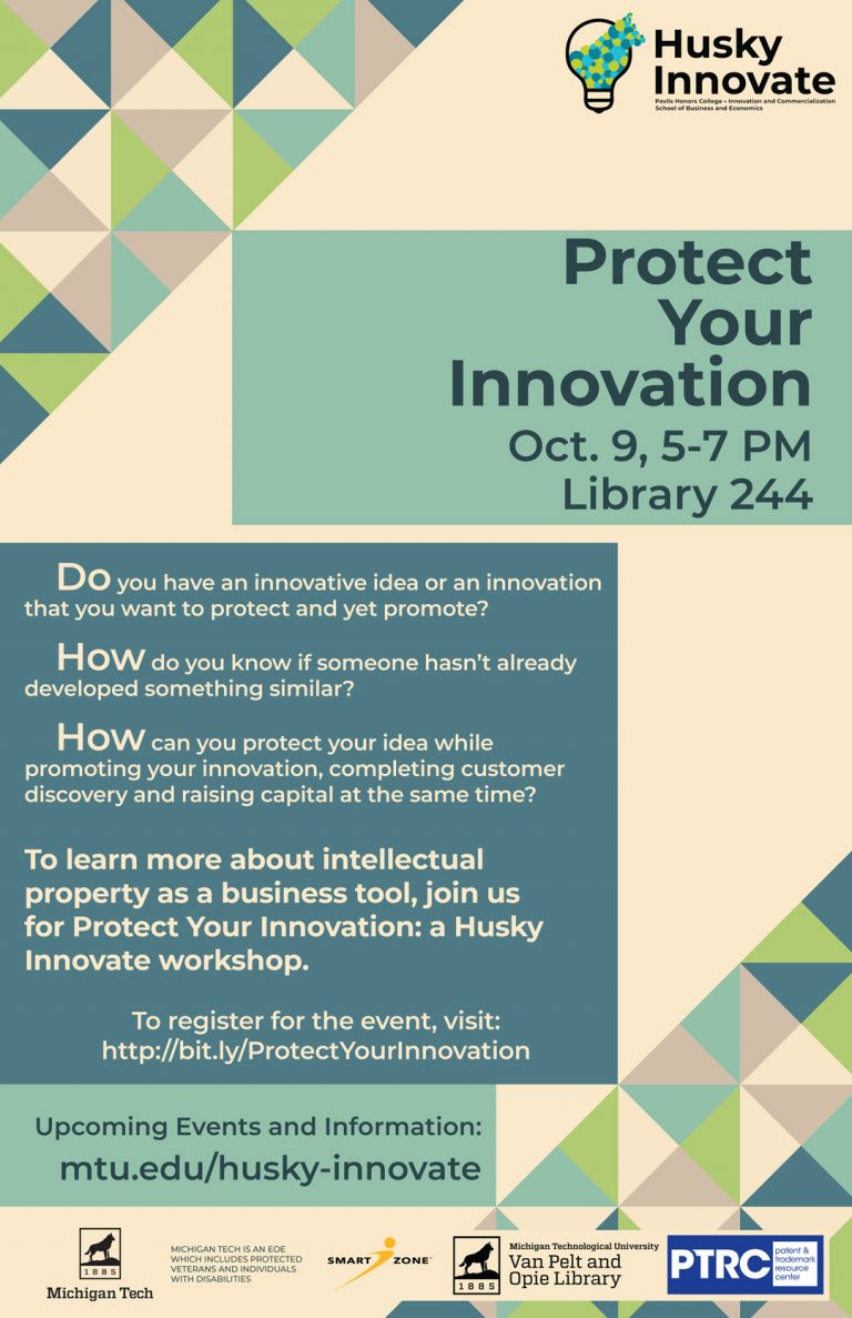 Protect Your Innovation | Van Pelt and Opie Library Blog
