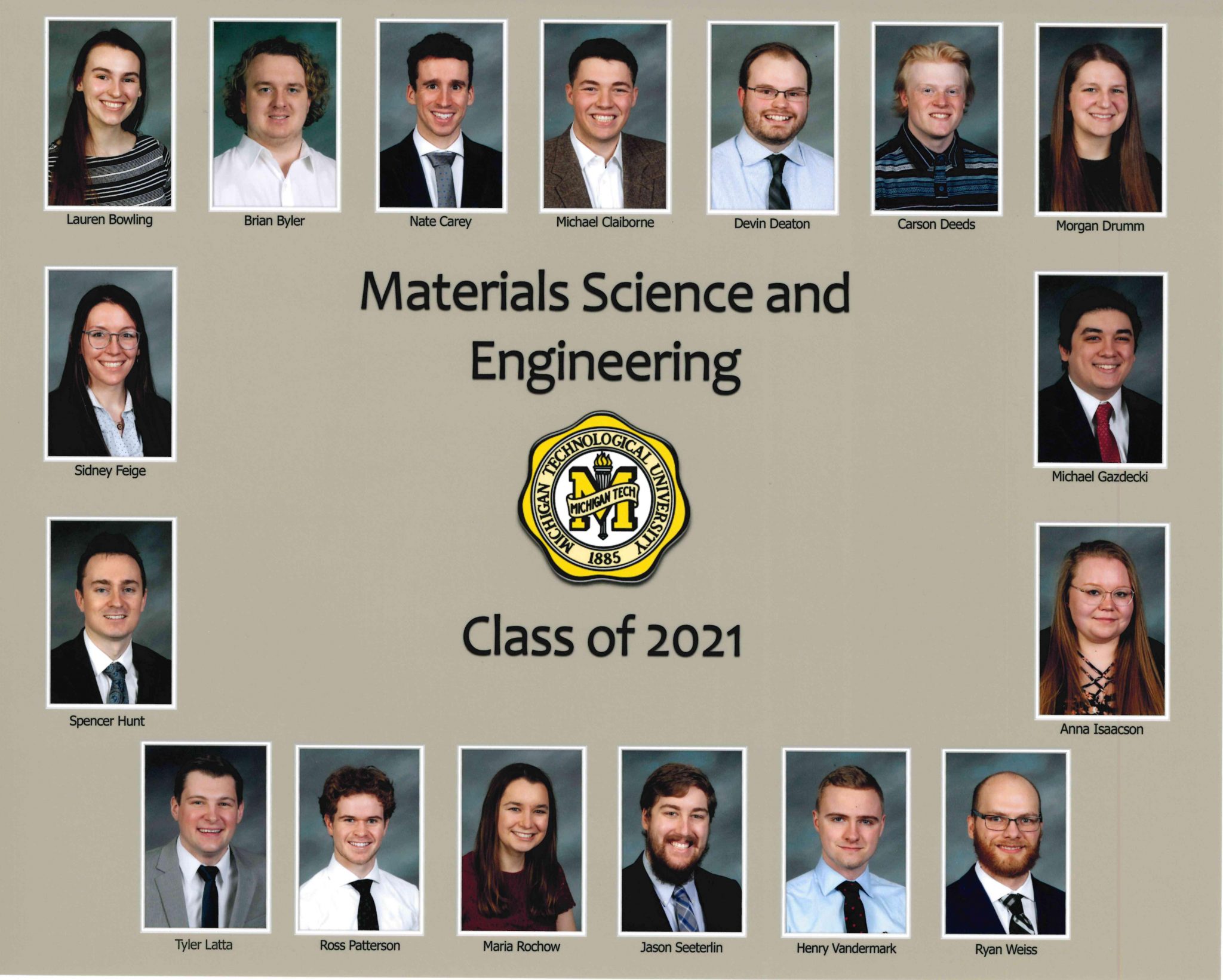 Congratulations MSE Class of 2021! | Materials Science and Engineering News