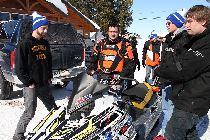 SAE Clean Snowmobile Challenge 2014 Pictures and Videos | Mechanical ...