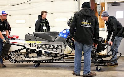 Clean Snowmobile Challenge Enterprise Team Takes First Place | MAE Newsblog